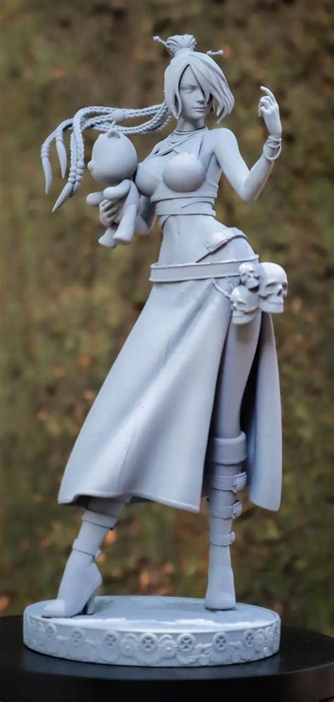 Lulu From Final Fantasy X 3d Print Model Stl File