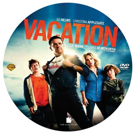 Vacation Dvd Label 2015 R0 Custom Art