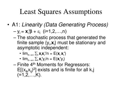 Ppt Least Squares Asymptotics Powerpoint Presentation Free Download