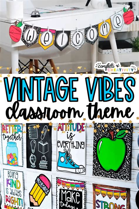 Classroom Themes Confetti And Creativity