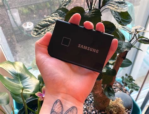 Review Samsung S Portable Ssd T Touch Is Compact Super Speedy And Keeps Your Files Safe With