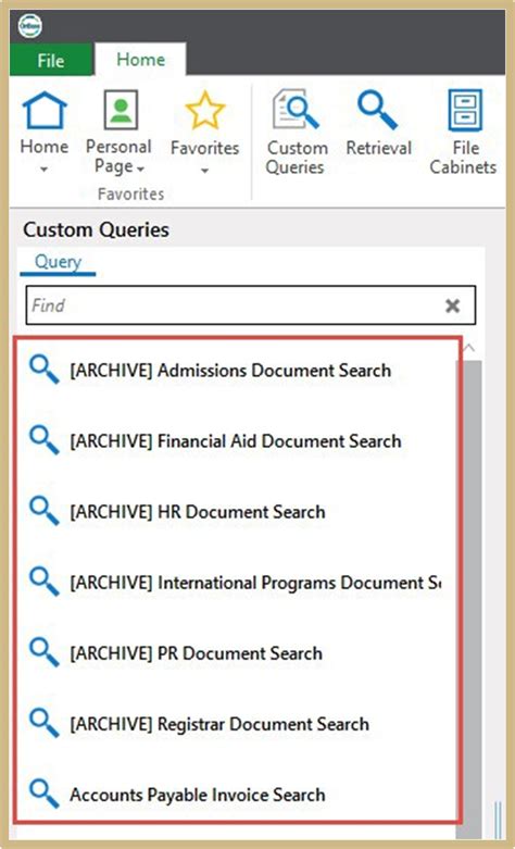 Onbase How I Use The Basic Functions In The Onbase Unity Client
