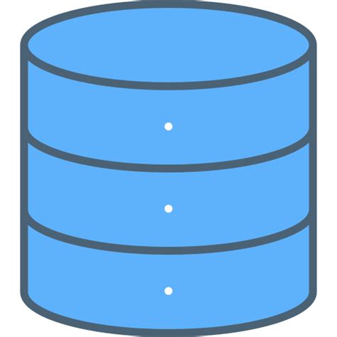 Database Storage Generic Blue Icon