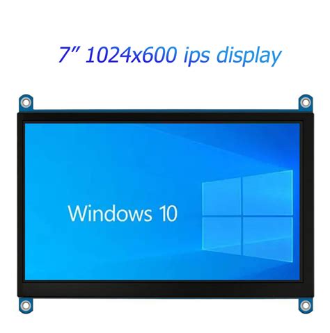 7 Inch Raspberry Pi Touch Screen Display 1024x600 Ips