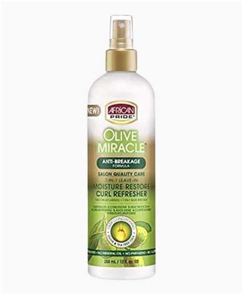 Olive Miracle Moisture Restore Curl Refresher African