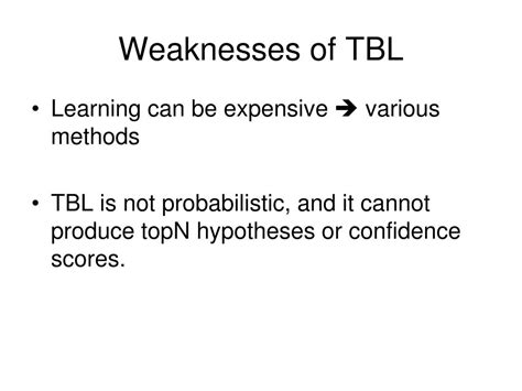 Ppt Transformation Based Error Driven Learning Tbl Powerpoint