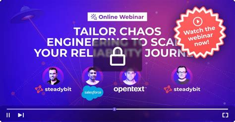 Want To Learn How To Tailor Chaos Engineering To Scale Your Reliability Journey Steadybit