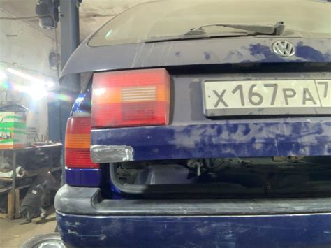 Ну что Мастер сообщил что автомобиль готов — Volkswagen Passat Variant B4 1 8 л 1996 года