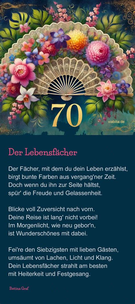 70 Geburtstag Glückwünsche Wunderschöne Bilder