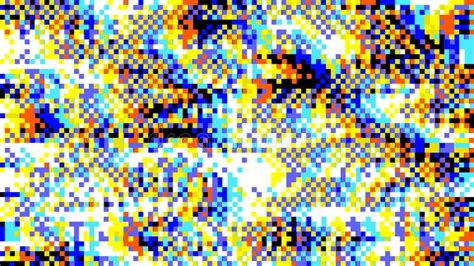 Colorful Pixelated Abstract Rgb 8 Bit Pixel Noise Texture Pattern Background Stock Illustration