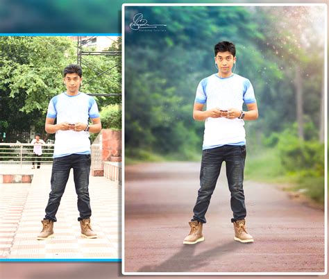 How To Edit Natural Blur Background And Soft Light Effect In Photoshop