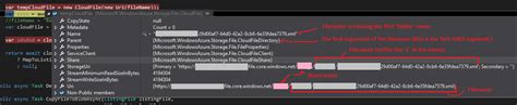 C How To Getfilereference To An Azure Blobfile If I Have The Full