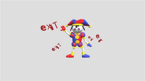 Pomni Download Free 3d Model By Bungus24537 [1424bc3] Sketchfab