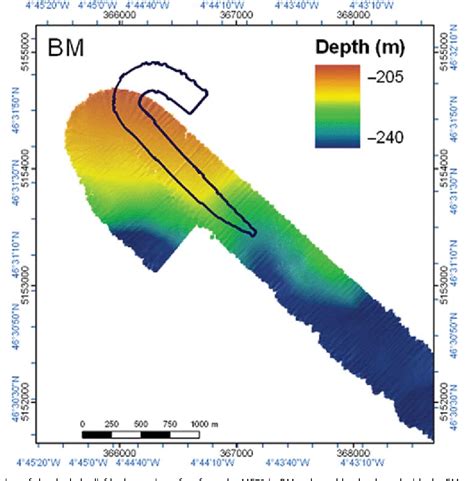 Figure 3 From A Comparison Of Bathymetry Mapped With The Simrad Me70 Multibeam Echosounder
