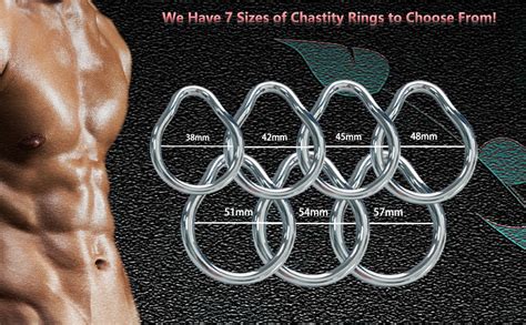 Selgurfos Penis Ring Stainless Steel Curved Cockrings 7