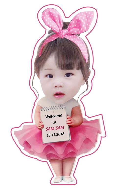 Chibi Bé Gái G 035 Hugidecor