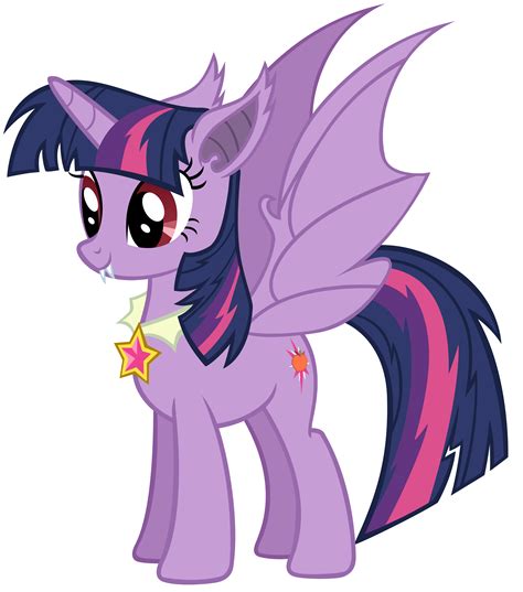 Twilight Sparkle Vampire Bat