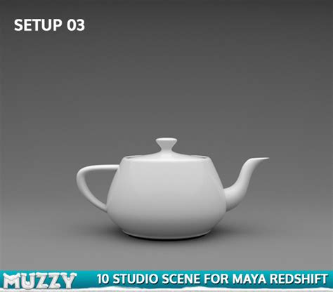 Studio Scene For Maya Redshift By Coolmuzzy DOcean