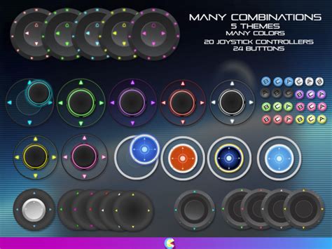 Mobile Joysticks Sci Fi Pack Vol 1