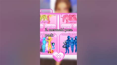 Top Three Dti Pose Packs Roblox Youtube