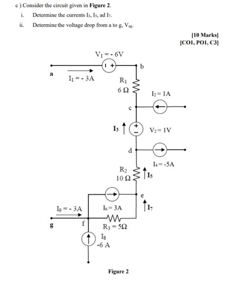 Solved C Consider The Circuit Given In Figure I Chegg