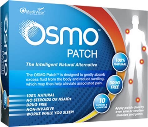 Osmo Patch Bursitis And Bakers Cyst Relief 10 Pack
