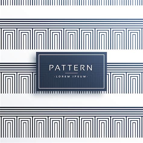 Free Vector Abstract Geometric Lines Vector Pattern