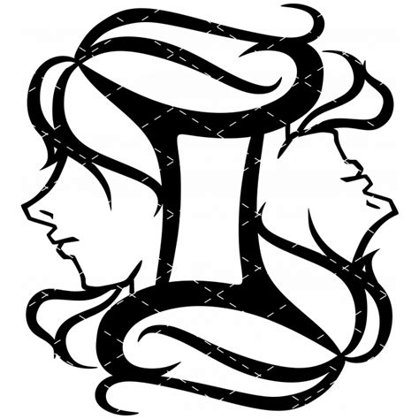 Gemini Star Sign Logo
