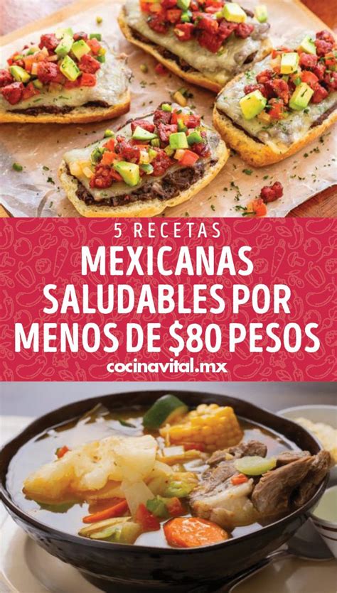 5 Recetas Mexicanas Saludables Por Menos De 80 Pesos Recetas