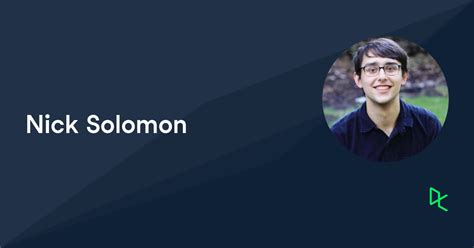 Nick Solomon Data Scientist Nick Solomon Data Scientist