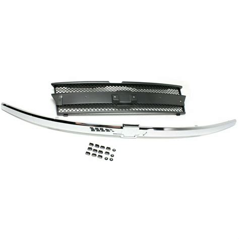New Front Grille Assembly For 2002 2005 Chevy Trailblazer Ebay