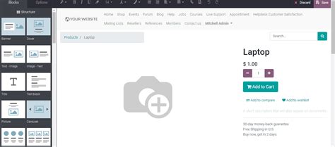 Basic Features Of Odoo Website Builder Basic Features Of Odoo Website Builder