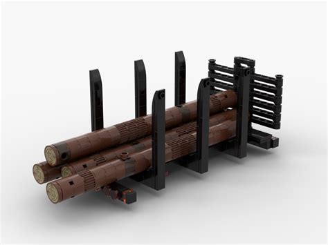 Lego Moc Logging Frame Attachment By Owstin Rebrickable Build With Lego