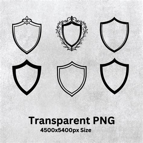 Shield Svg Bundle Shield Vector Set Shield Clipart Shield Decal