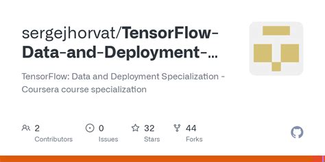 TensorFlow Data And Deployment Specialization Data Pipelines With