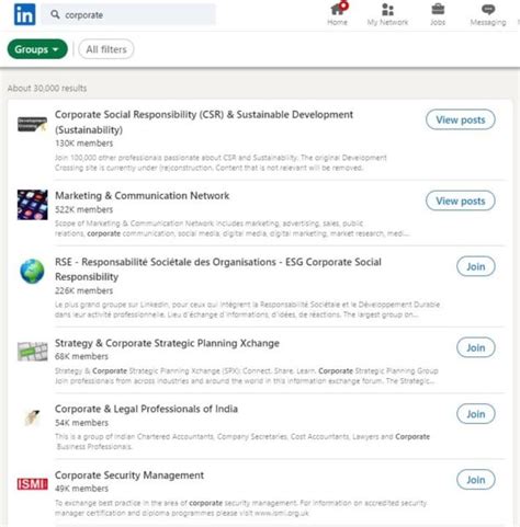 Top Corporate Linkedin Groups How To Find Groups