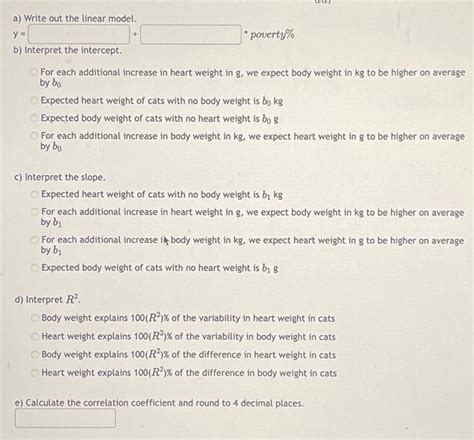 Solved The Following Regression Output Is For Predicting The
