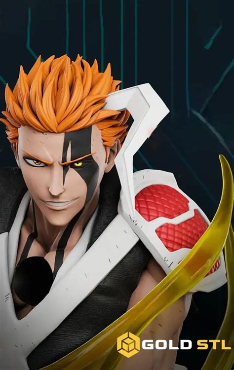 Ichigo Kurosaki Bleach Stl 3d Print Model Gold Stl