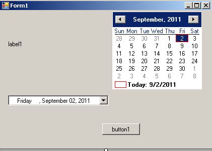 Date And Time In Window Application In VB NET