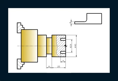 cnc lathe grooving with g code examples mechutopia