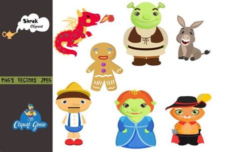Shrek Clipart Shrek Party Green Monster Clipart Monster Clip Art
