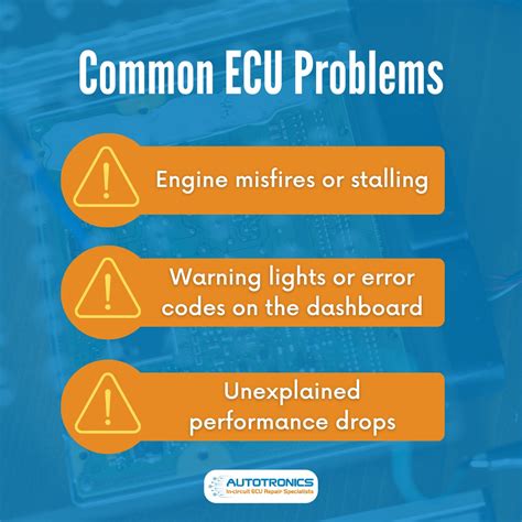 Autotronics Common Ecu Issues And How Autotronics Can Help 💡 Your Ecu
