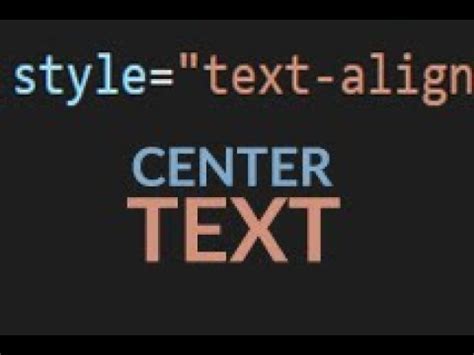 How To Center Justify Text In Html Fadama