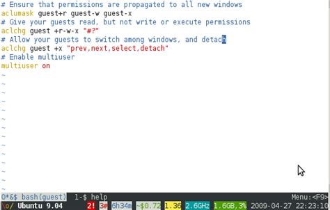 From The Canyon Edge Teaching A Class With Gnu Screen