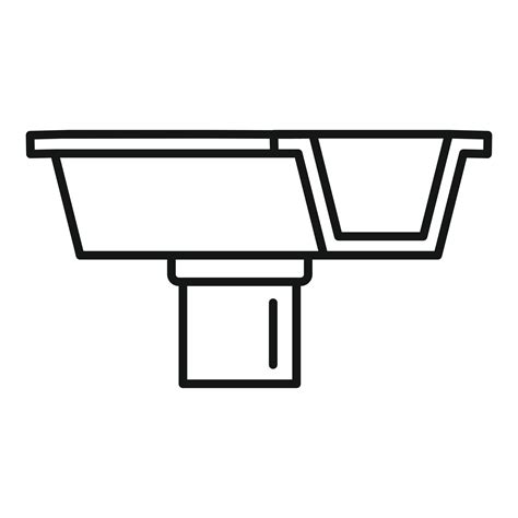 Building Gutter Icon Outline Style 14618475 Vector Art At Vecteezy
