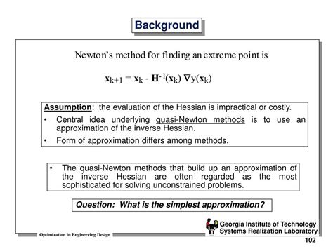 Ppt Quasi Newton Methods Powerpoint Presentation Free Download Id6839388