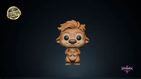 🎬 Ollie Swapped Netflix Movie Funko Style Stl 3d Print Figure・archivo