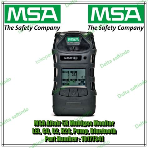 Jual Multigas Detector Msa Altair 5x 10177341 Pump Bluetooth Original Jakarta Barat Delta