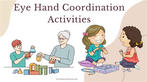 8 Fun Activities Involving Eye Hand Coordination Number Dyslexia
