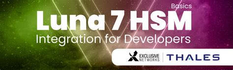 Save The Date Luna 7 Hsm Integration For Developers Basics 1432023